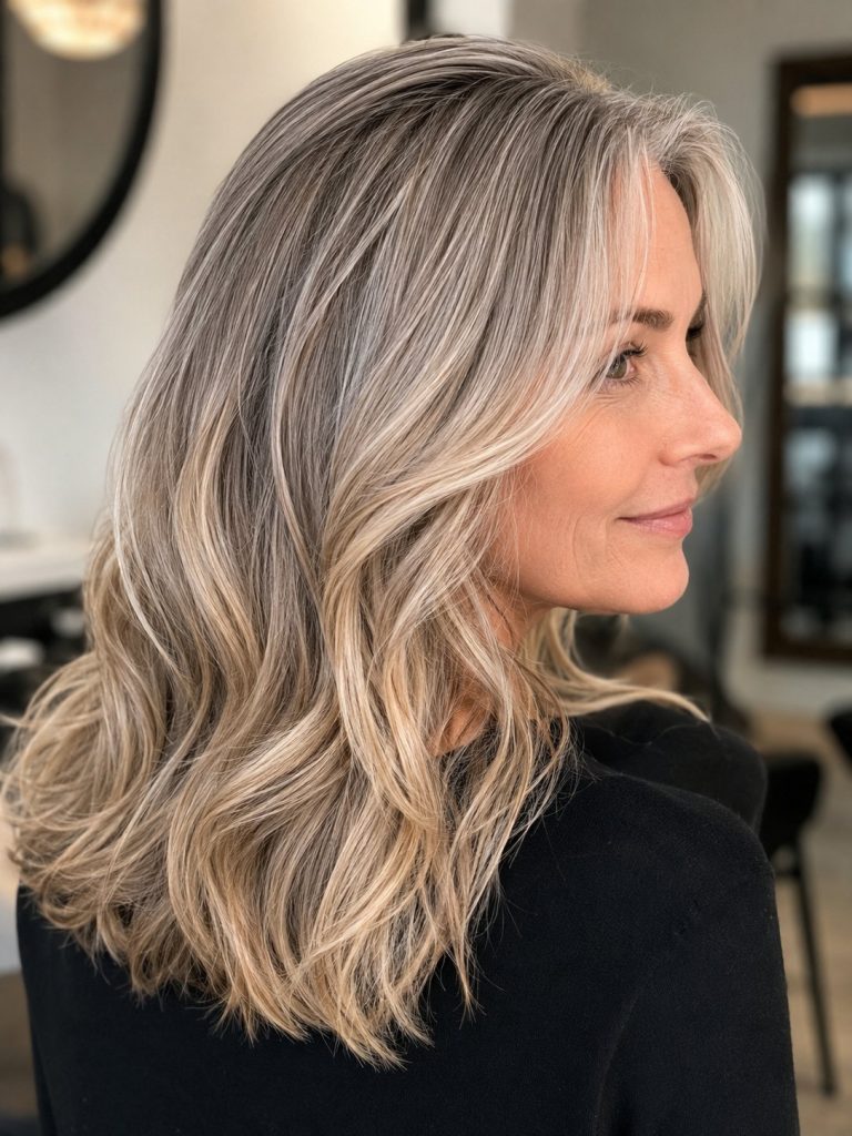Modern Ways to Blend Grey Hair Without Going Full Silver