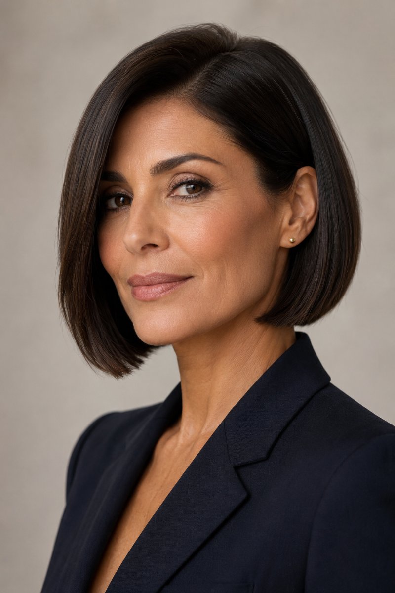 10 Low-Maintenance Haircuts for Professional Women Over 40 That Still ...