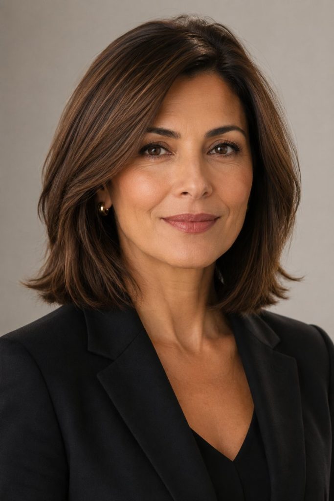10 Low-Maintenance Haircuts for Professional Women Over 40 That Still ...